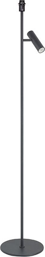 Trend Staande lamp met leesarm zwart ex. kap - Modern - Highlight | bol