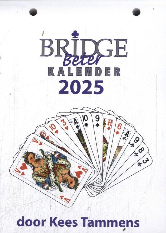 Bridge Scheurkalender 2025 | bol