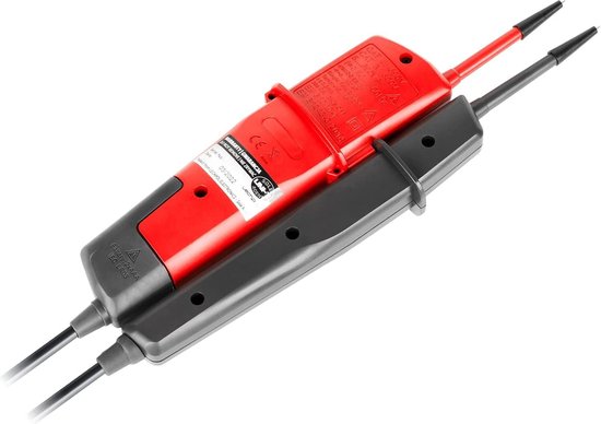Multimeter spanningsmeter doorgangs- en RCD-test IP65 LCD-display - UNI ...