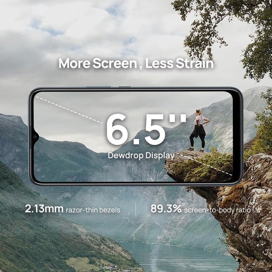 WIKO T10 4G Cell Phone Unlocked Smartphone Android 11 2GB RAM 64GB ROM ...