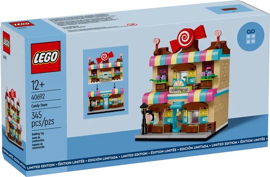 LEGO 40692 - Candy Store - Snoepwinkel vol Snoep | bol