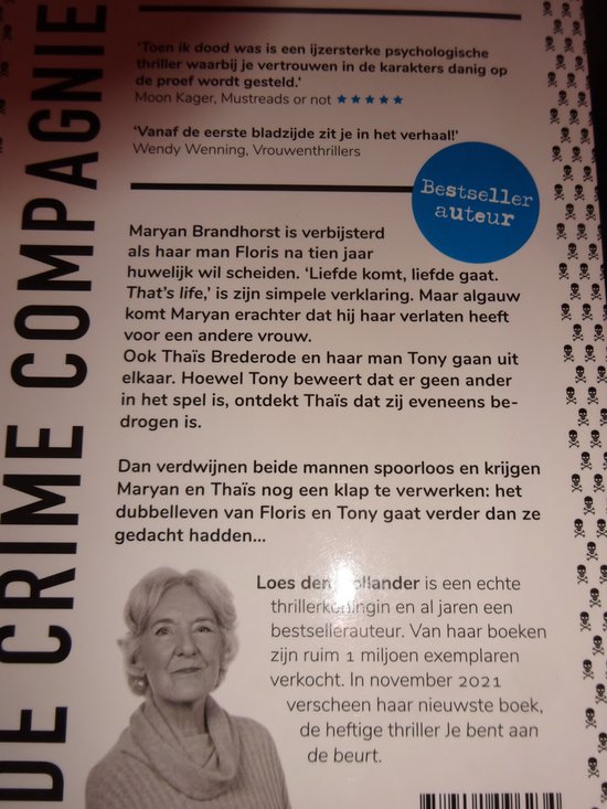 Toen ik dood was Loes den Hollander, Loes den Hollander | 9789461096234 ...