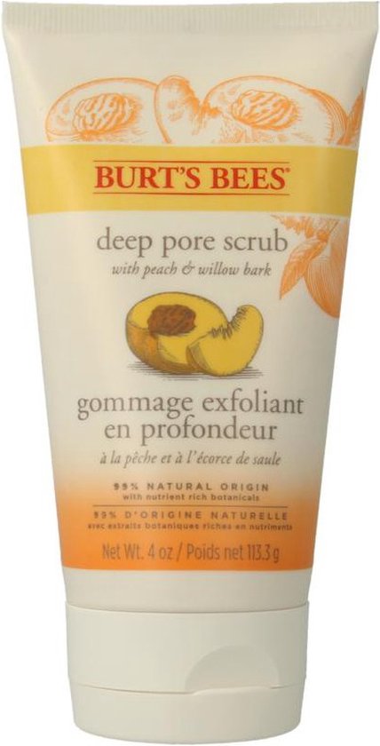 Peach & Willowbark Deep Pore Scrub | bol