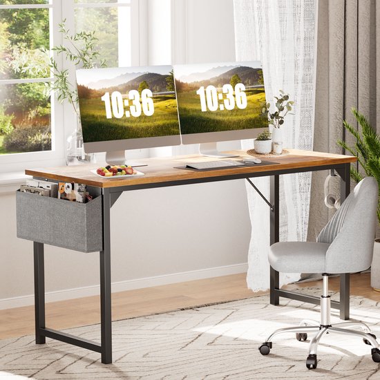 Computerbureau Klein Kantoor Bureau 101cm Schrijfbureaus Kleine Ruimte ...