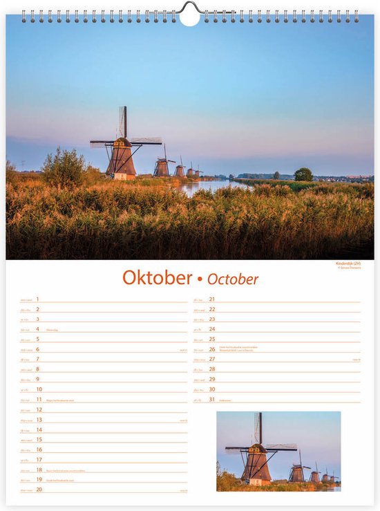 Nederland kalender 2025 | bol