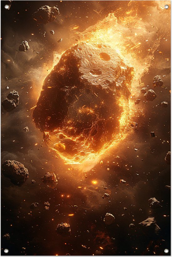 Meteoor posters - Ruimte posters - Tuinposters Vuur - Buiten poster ...