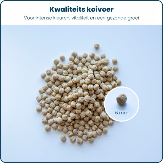 Aquabetta Koivoer 6mm - ALL SEASON 8 Kg (21L) - Professioneel Koi voer ...