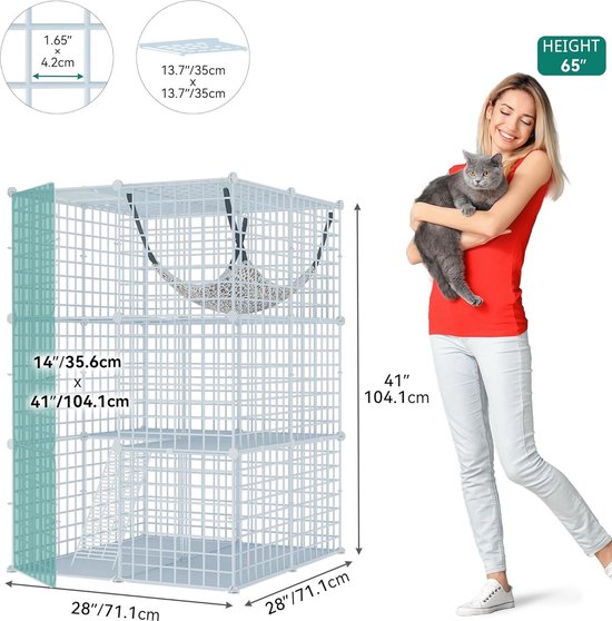 Kattenbench - Kattenren- Kattenkooi - Bench Kat - Katten Bench | bol