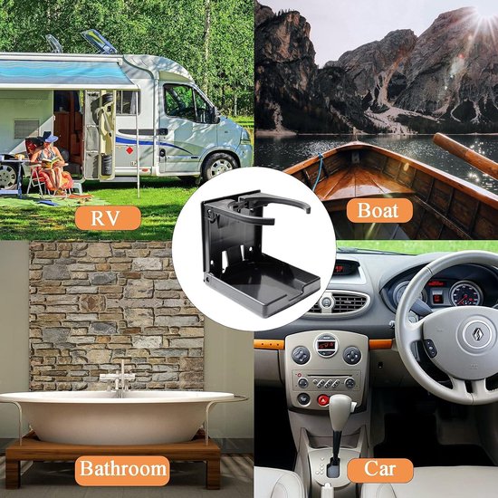 Inklapbare drankhouders voor auto - verstelbare blikhouder ...