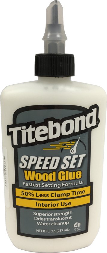 Titebond Speed Set Wood Glue (237ml) | bol