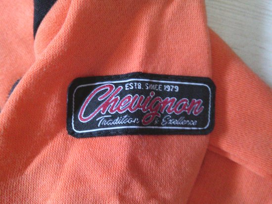 Chevignon Jongens Hoodie Oranje Maat 104 met opdruk Chevignon | bol