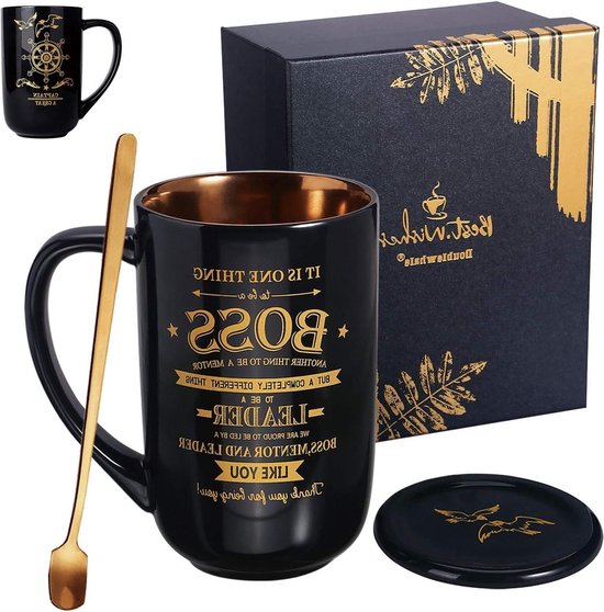 Funny Boss Gifts - Thank You Appreciation Mug for Leader or Manager ...