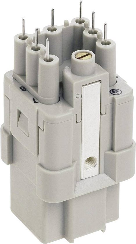 Harting 09 12 007 3101 Businzetstuk Han® Q 7 + PE Crimpen 1 stuk(s) | bol