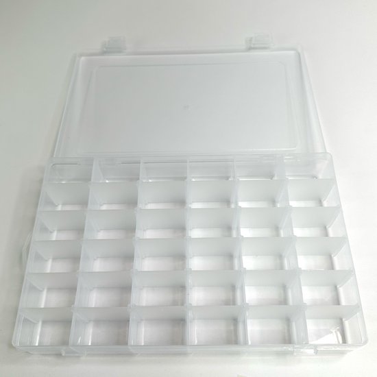 Sorteerbox met 36 vakken voor kleine onderdelen - perfect georganiseerd ...