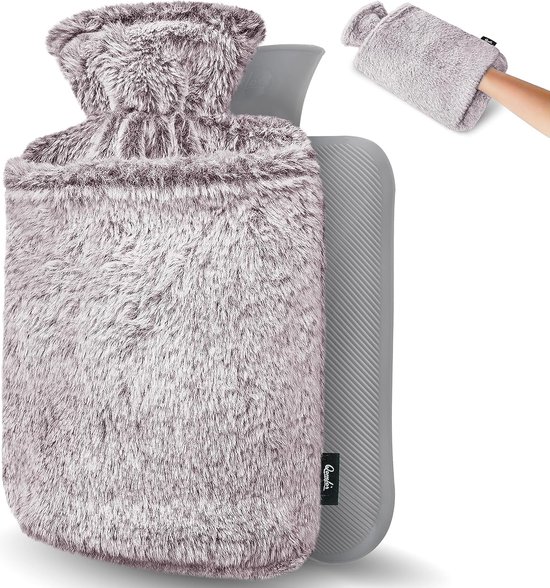 Warm water kruik - 1,8L Kruik _(Donkergrijs) | bol