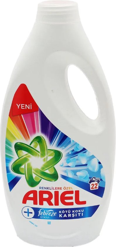 Ariel Lessive Liquide Febreze Efficace | Capacité : 1430 ml - 22 ...