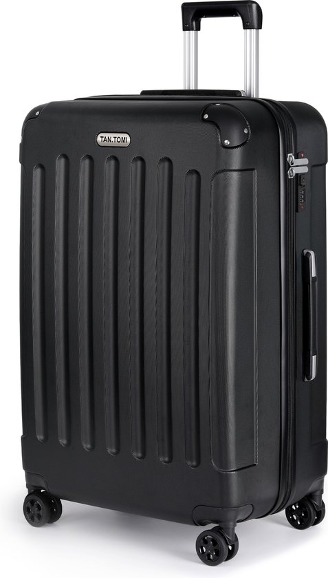 TAN.TOMI Reiskoffer Groot 76x49x30 – 100L – Grote Trolley Koffer met 4 ...