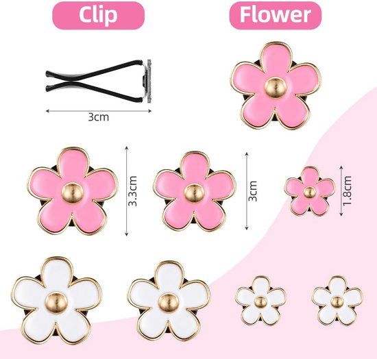 URAQT Daisy Flower Vent Clips, 8 Pack Auto Luchtverfrisser Vent Clips ...