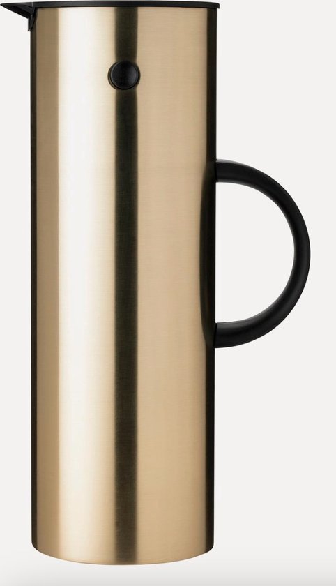 Stelton EM77 waterkoker 1.5L brushed brass | bol