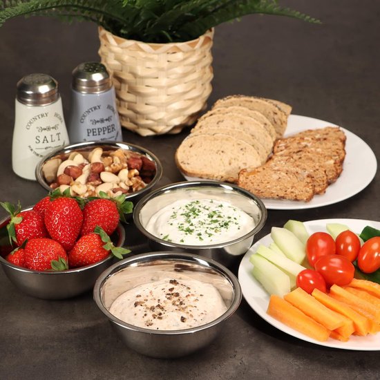 8 x sauskommen - kleine kommen - kom voor sauzen, dipsauzen en snacks ...