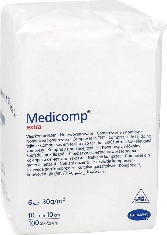 Medicomp Extra | Niet-steriel | Absorberend kompres | KS Medical Group ...