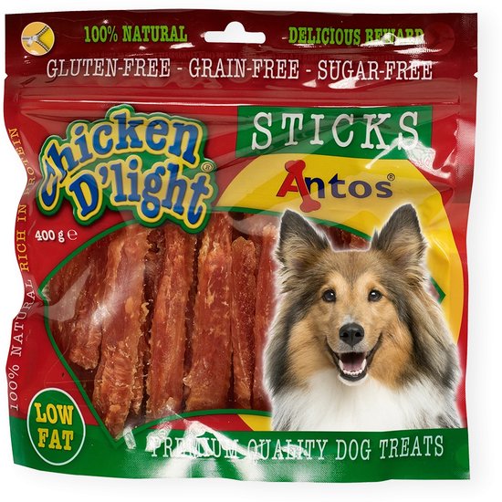 Antos - Chicken D'Light Sticks - 400 gram kip | bol