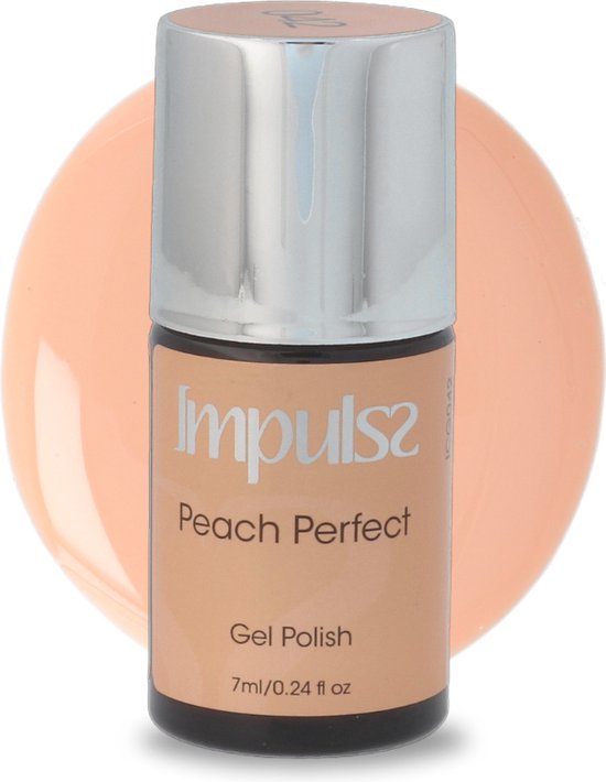 Impulss Gellak Gel Polish - Gel Nagellak - Verhardende werking - Peach Perfect - 7 ml | bol