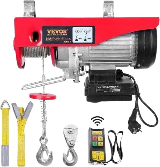 MiShar Takel - Motor Lier - Elektrische Lier - Hefmachine - 850 Watt ...