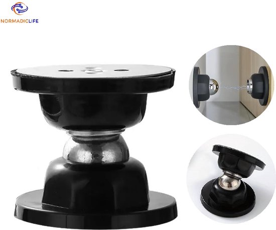 NormadicLife® - Magnetische Deurstop - Extra Sterk - RVS - Blinde ...