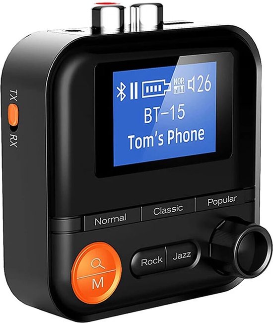 Bluetooth Audio Ontvanger & Zender 2-in-1 - Bluetooth 5.0 Receiver & Transmitter -... | bol