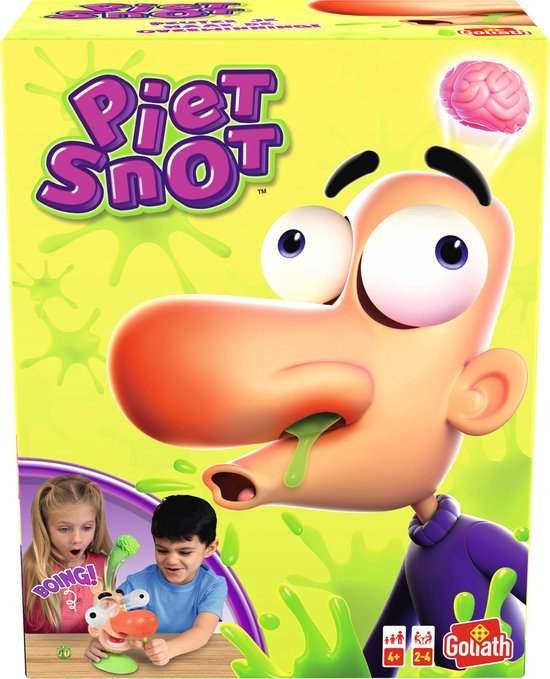 Oku Piet Snot Spel - Gezelschapsspel voor kinderen - Met snotjes en ...
