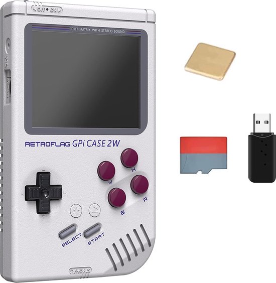 RETROFLAG GPi CASE 2W voor Raspberry Pi Zero/Zero W en Raspberry Pi ...