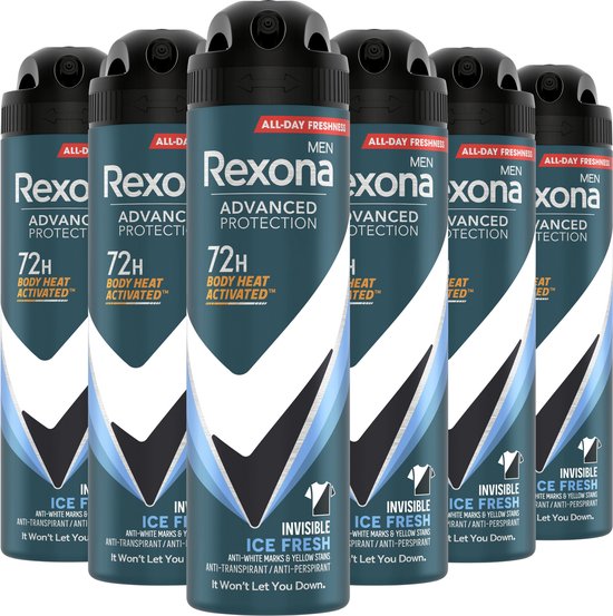 Rexona Men Advanced Protection Anti-Transpirant Deodorant Spray ...