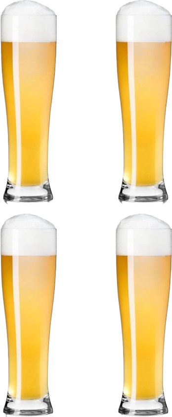 Professionele Bierglazen - (4 stuks) - 500ml - Bierglas - Bier - Glas - 50cl/0.5L -... | bol