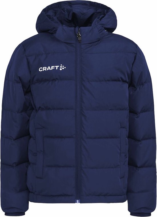 Craft Evolve Down Donsjas Met Kap Kinderen - Marine | Maat: 134/140 | bol