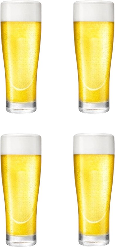 Professionele Bierglazen - (4 stuks) - 250ml - Bierglas - Bier - Glas - 25cl/0.25L -... | bol