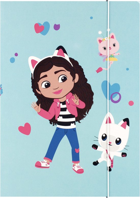 Gabby's Dollhouse map met elastiek A4 STARPAK | bol