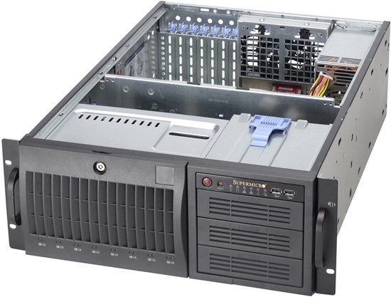 Supermicro SuperChassis 743AC-668B Full Tower Zwart 668 W | bol