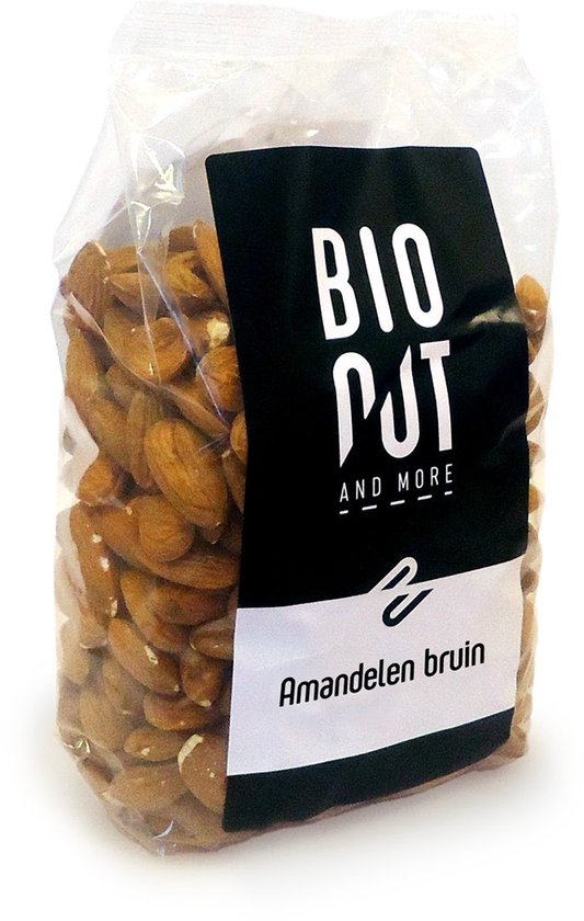 BioNut Biologische Bruine Amandelen 500GR | bol