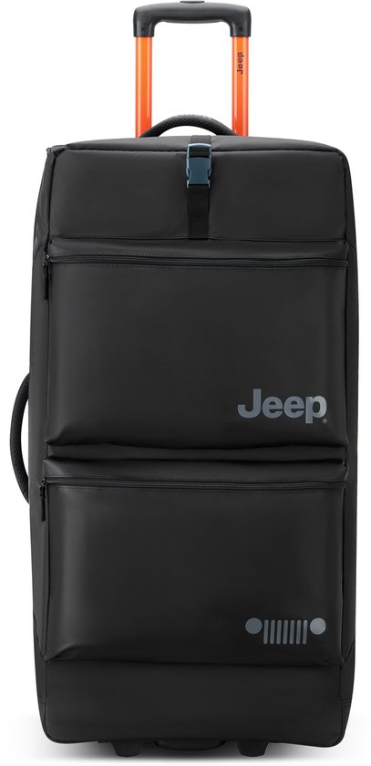 Delsey - Jeep JS006B - 82 cm Reistas met Wielen - Zwart | bol