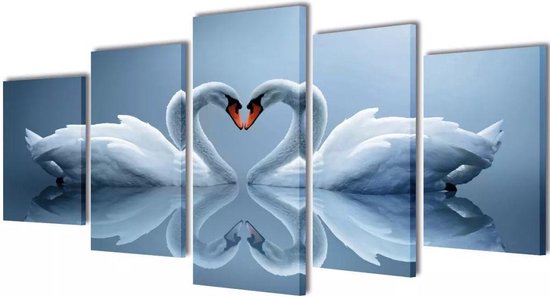 Set de Toiles Set Swan 200 x 100 cm | bol.com