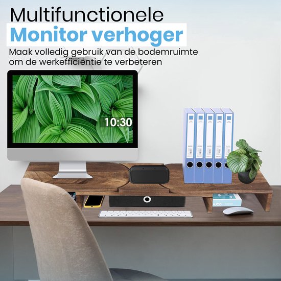 Fleau Home Verstelbare Monitor Verhoger - Laptopstandaard ...