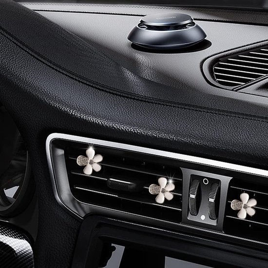 Decorations Flower Clips for Car Vents - Daisy Flower Air Vent Clip ...