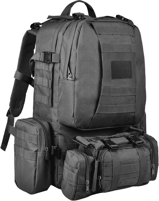 Tactische rugzak 60 liter - grote militaire legerrugzak voor outdoor en ...