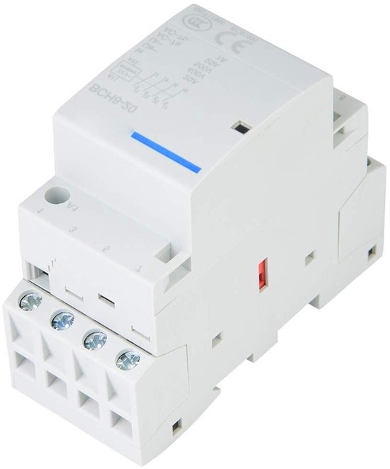 Home AC Switch Din Rail Mount 2NO 2NC No Noise for Industrial and ...