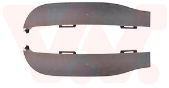 BUMPER SPOILER VOOR SMART FORFOUR W453 2014-2021 4538855000 | bol