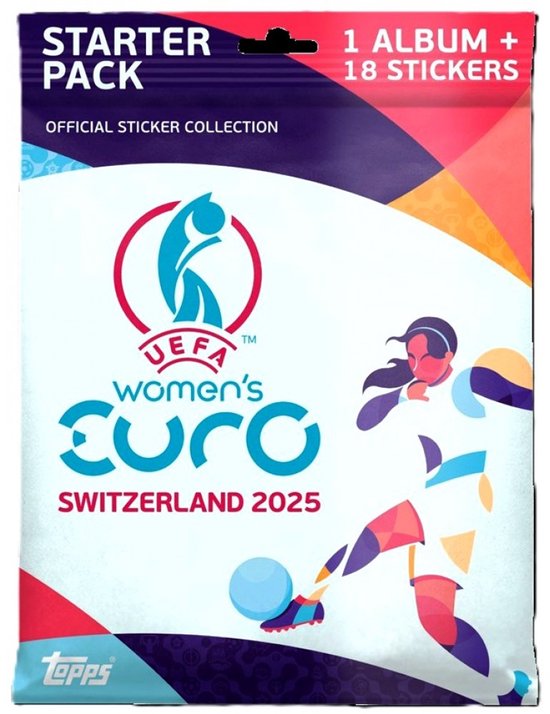 TOPPS UEFA WOMEN'S EURO 2025 STARTERPACK | Games | bol