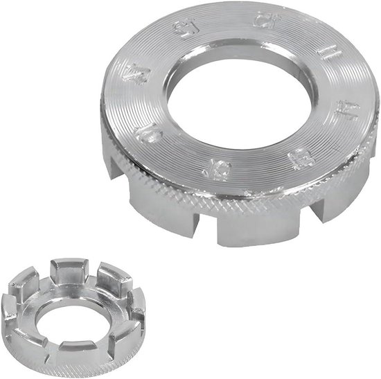 Spaakspanner en wielcentrator voor het instellen van fietsvelgen - Universeel | bol