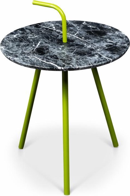 Lanterfant® Bijzettafel Zoë - Olijf - Marmer-look | bol.com