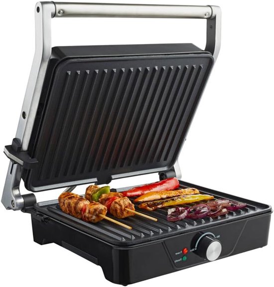 Tosti Apparaat - Panini Grill - Contactgrill - Zwart | bol